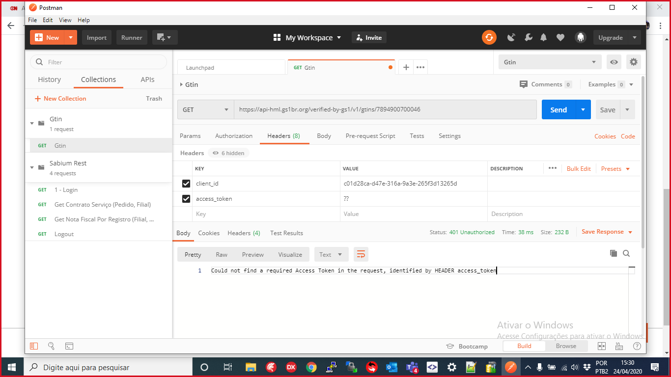 Access Token | GS1 Developers