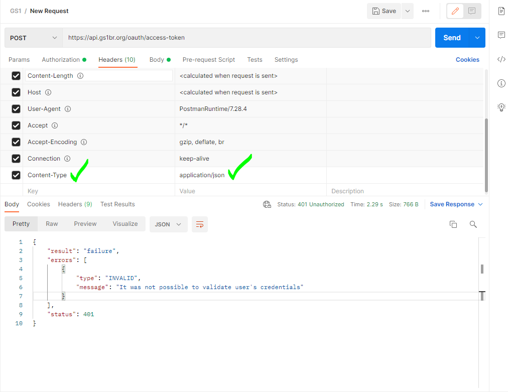 Acesso à API | GS1 Developers
