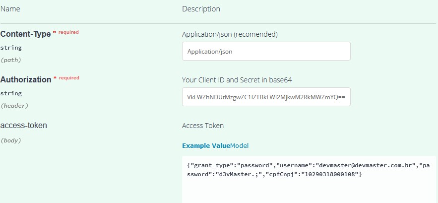 Erro 401 ao consumir a API "OAuth2" | GS1 Developers