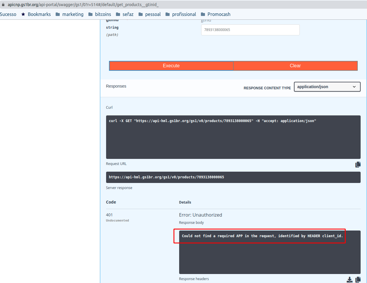 Client_id | GS1 Developers